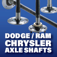 Rear Axle Shafts for Dodge, RAM, Jeep & Chrysler | Sierra Gear & Axle