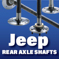 Rear Axle Shafts for Jeep Vehicles | Sierra Gear & Axle